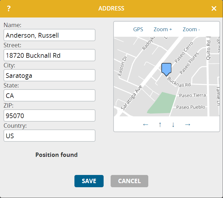 Geocode address – portatour® Help Center Geocode address – portatour® Help Center