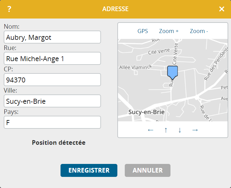 Géocoder une adresse – portatour® Help Center