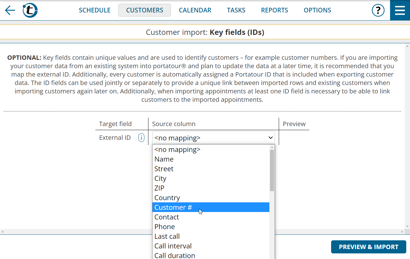 Key fields (IDs) – portatour® Help Center