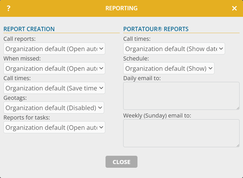 Manage permissions – portatour® Help Center